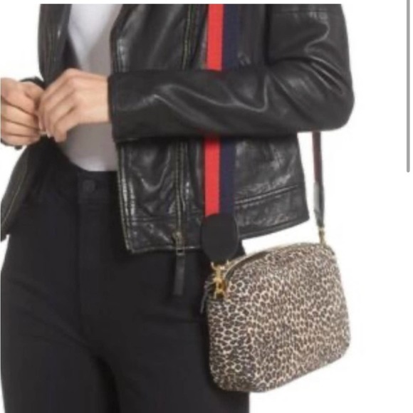 Clare V | Bags | Clare V Midi Sac Suede Mini Cat Animal Print ...